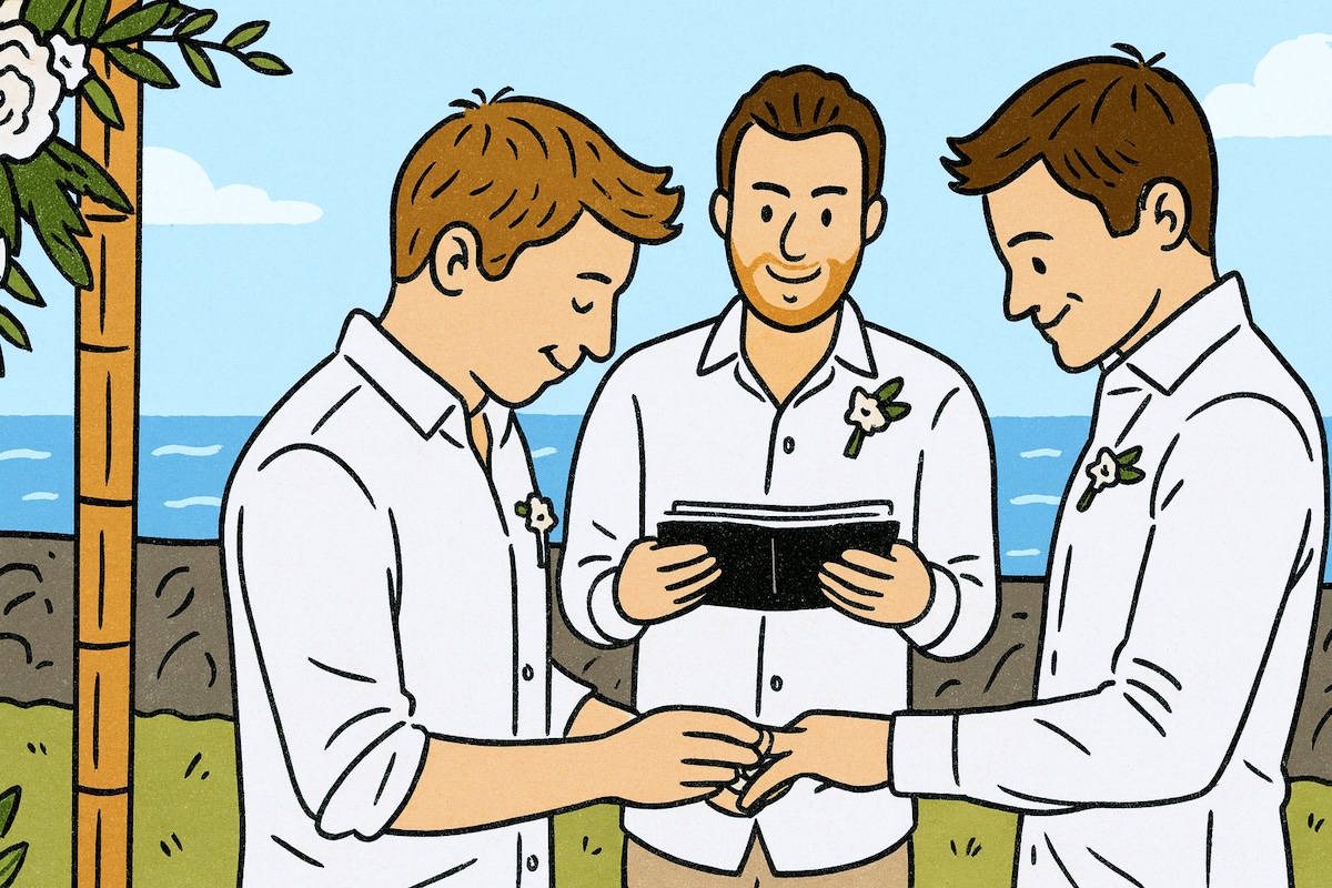 OpenAI CEO Sam Altman Ties the Knot with Partner Oliver Mulherin in ...