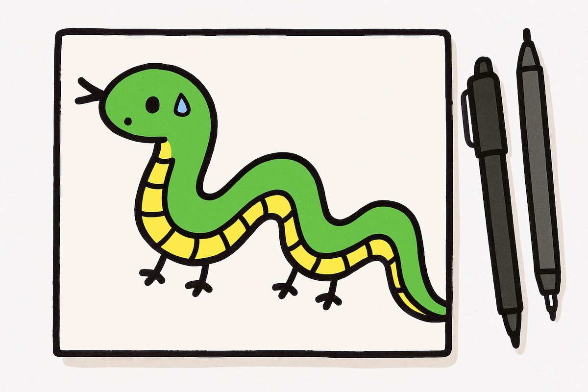 Chinese Idiom Story - Hua She Tian Zu (Draw a Snake with Feet)