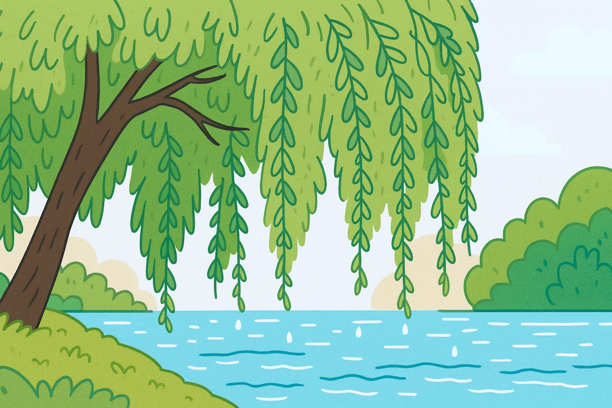 Yong Liu (Sing for Willow Trees) - Poem from Tang Dynasty